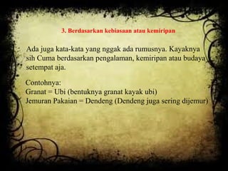 B.indonesia (bahasa prokem) | PPT