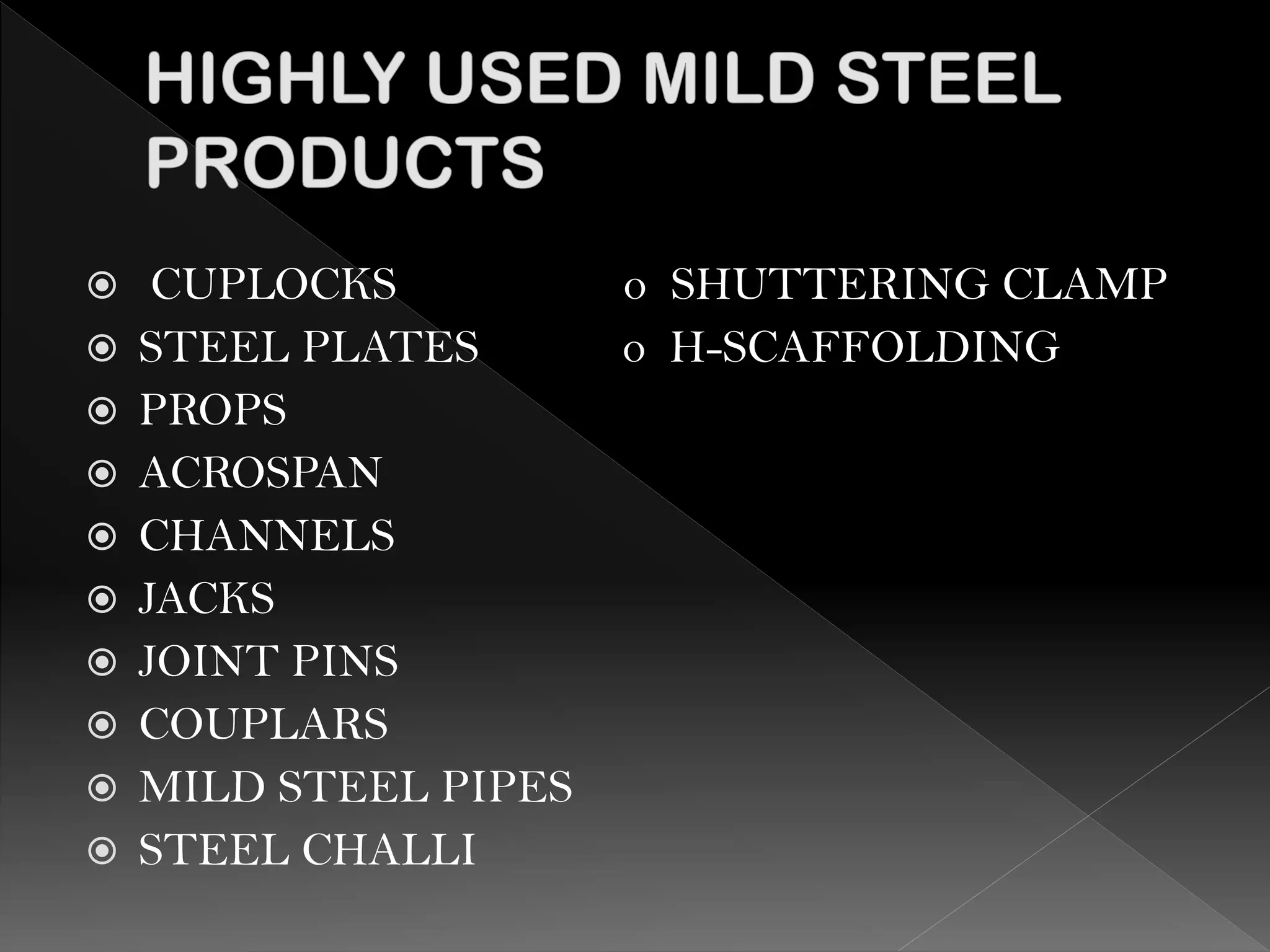 mild steel | PPTX