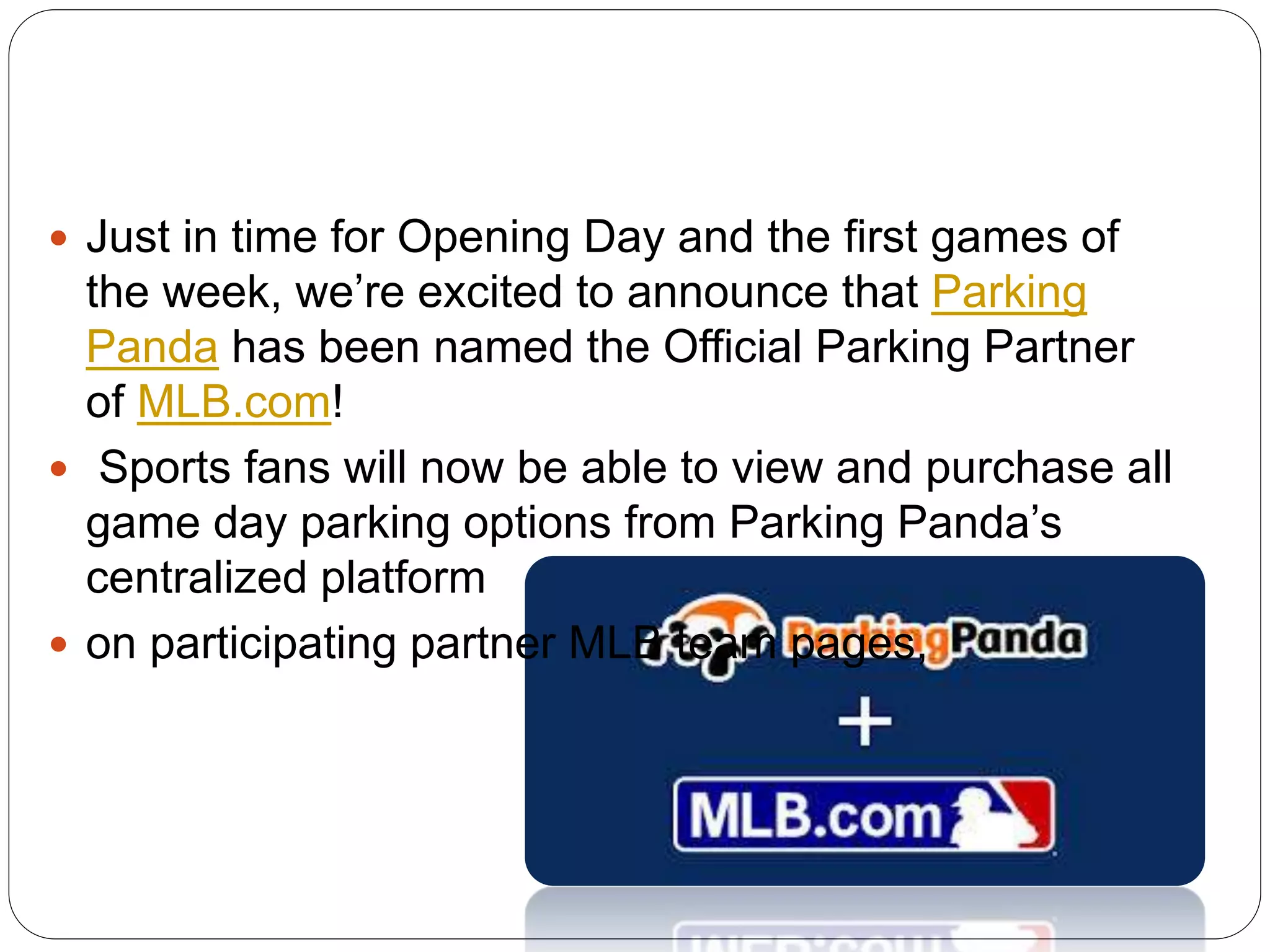 parking panda | PPTX | Business | Business and Finance