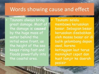 Explanation Text Tsunami