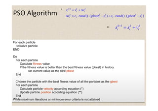 Particle Swarm Optimization Application In Power System | PPT