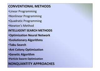 Particle Swarm Optimization Application In Power System | PPT
