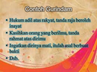 B.indonesia karya sastra(syair,pantun,gurindam) | PPTX