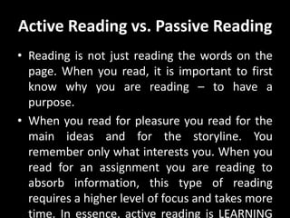 B.sc i ecls_u-3_reading & comprehension | PPTX