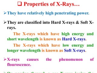 B.tech sem i engineering physics u iv chapter 2-x-rays | PPTX