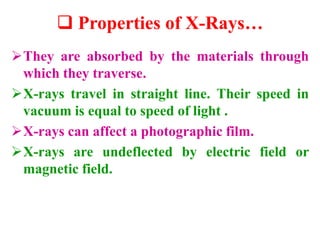 B.tech sem i engineering physics u iv chapter 2-x-rays | PPTX