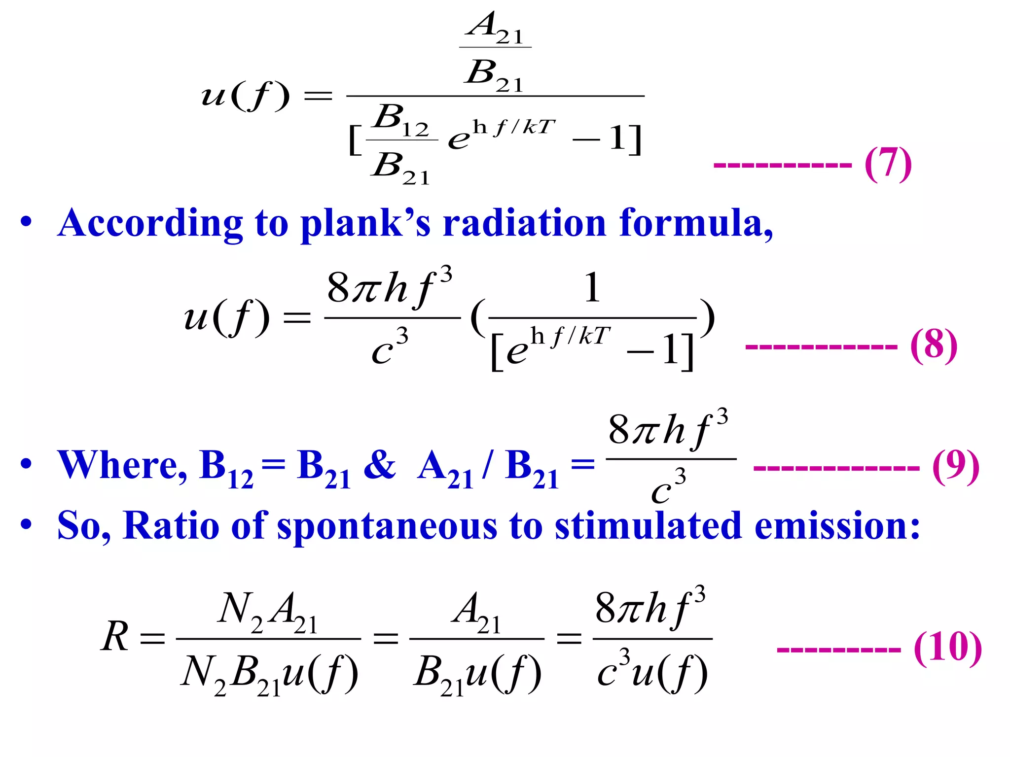 B.tech sem i engineering physics u ii chapter 2-laser | PPTX B.tech sem i engineering physics u ii chapter 2-laser | PPTX