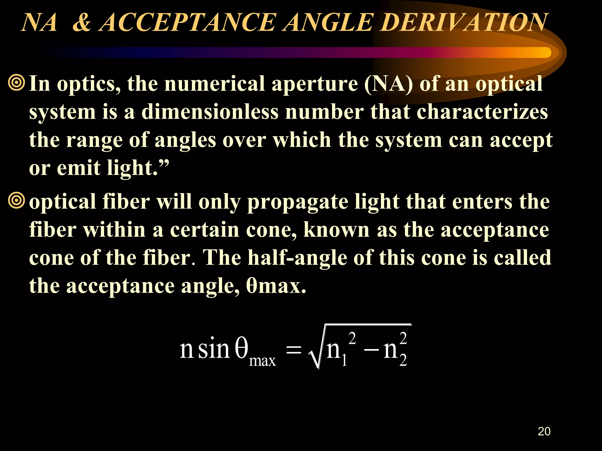 B.tech sem i engineering physics u i chapter 1-optical fiber | PPTX