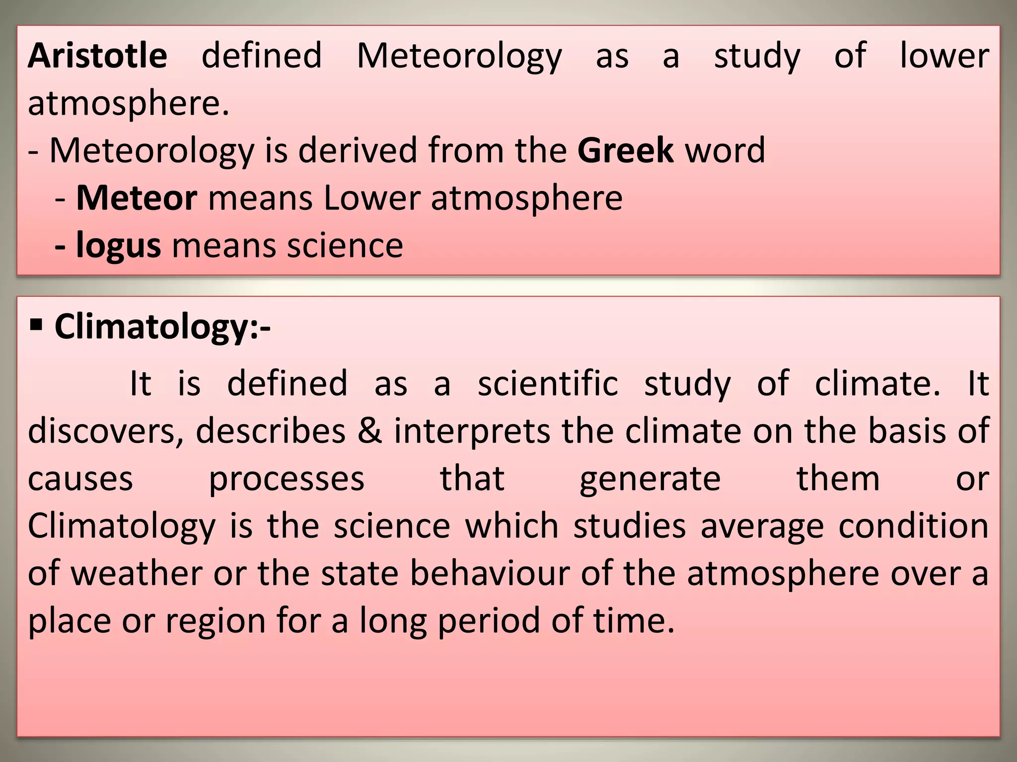 B.sc agri i paam unit 4 agricultural meteorology | PPTX