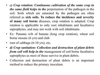 B.sc agriculture i principles of plant pathology u 5.3 principles of ...