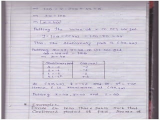 B.tech semester i-unit-iii_application of partial differentiation | PPT