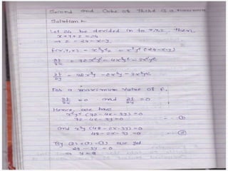 B.tech semester i-unit-iii_application of partial differentiation | PPT