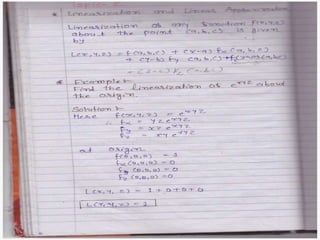 B.tech semester i-unit-iii_application of partial differentiation | PPT