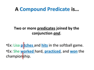 B.sc ii unit i subject and predicates | PPT