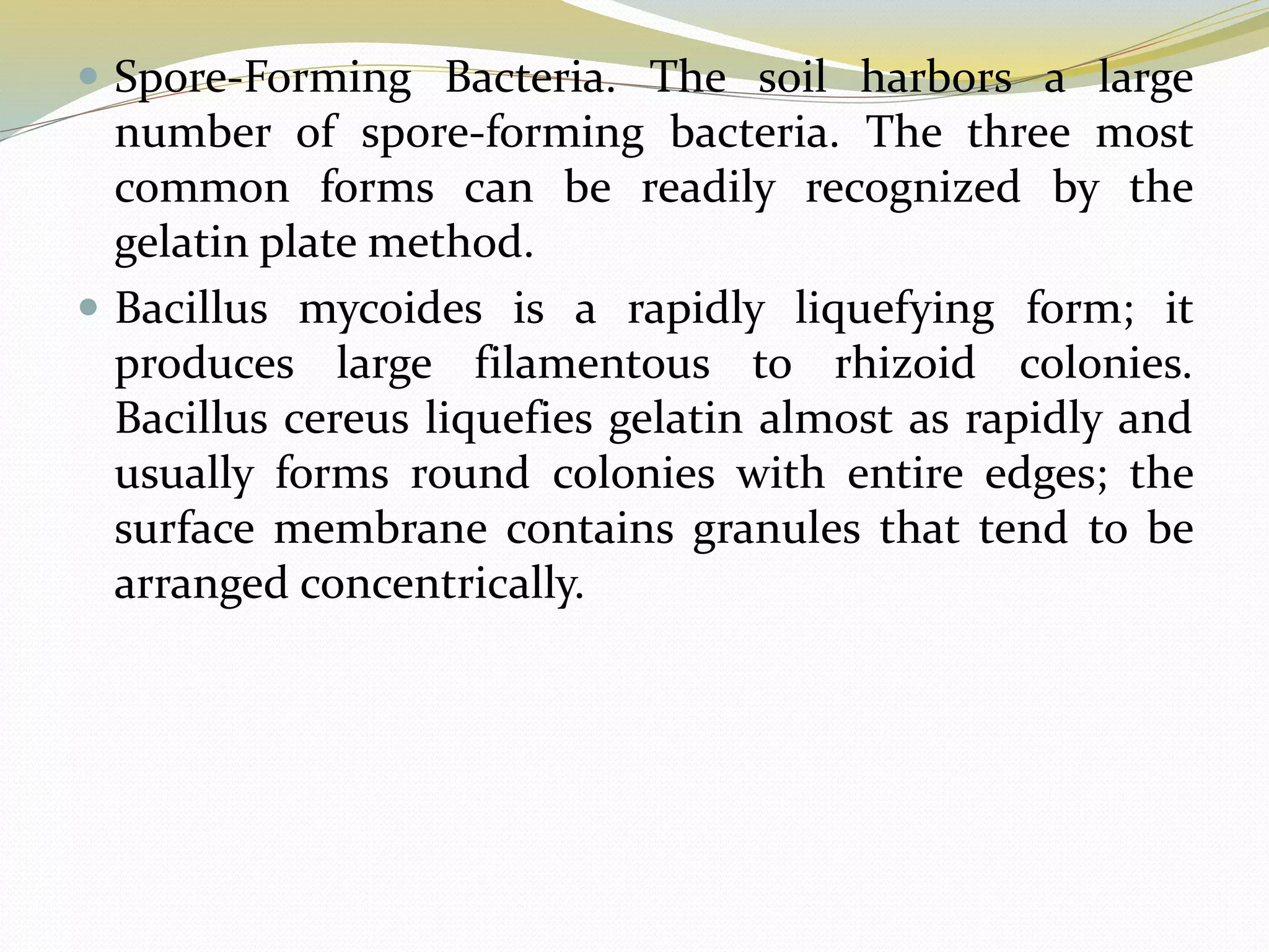 B.sc. agri sem ii agricultural microbiology unit 2 soil microorganisms ...