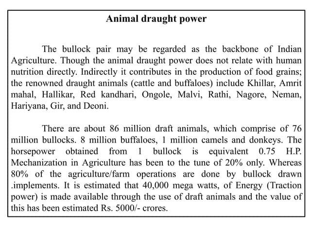 B.Sc. Agri II LPM U 1 Introduction To Livestock Production | PPTX ...
