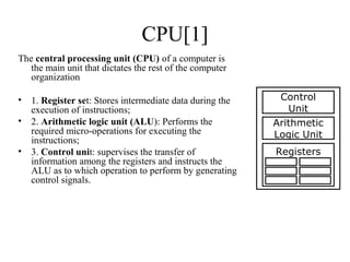 B.sc cs-ii-u-3-basic computer programming and micro programmed control | PPT