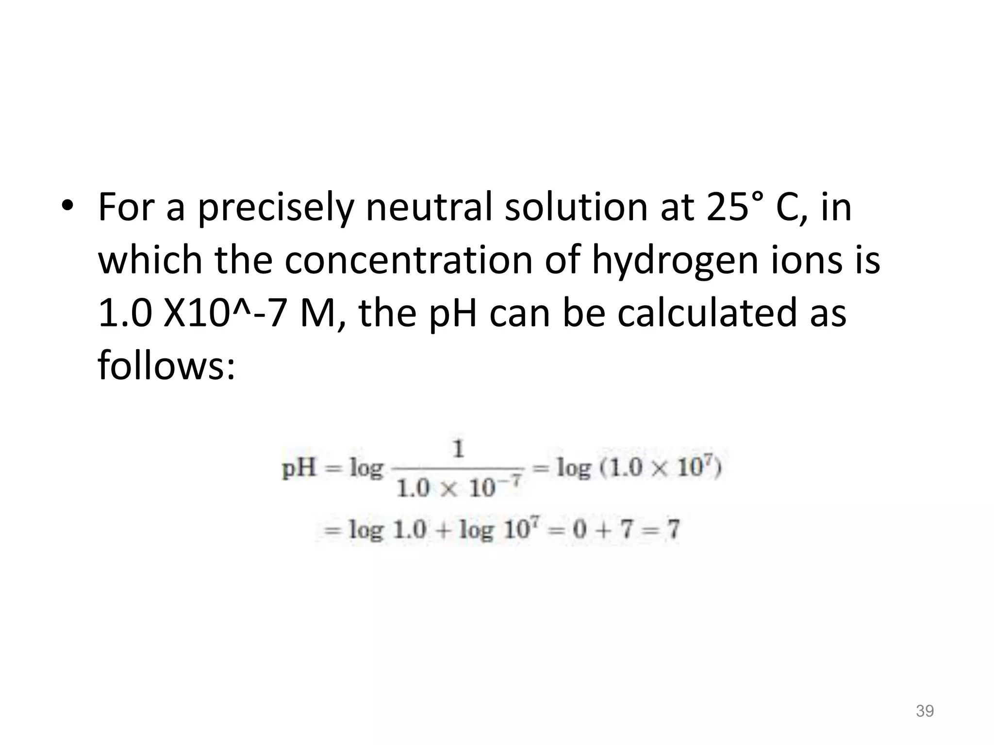B.Sc. Biochem II BPI Unit 1 Water, pH and Buffer | PPTX