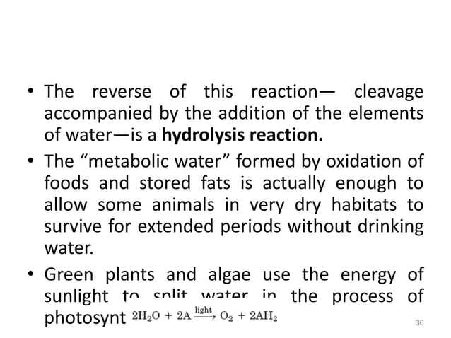 B.Sc. Biochem II BPI Unit 1 Water, pH and Buffer | PPTX