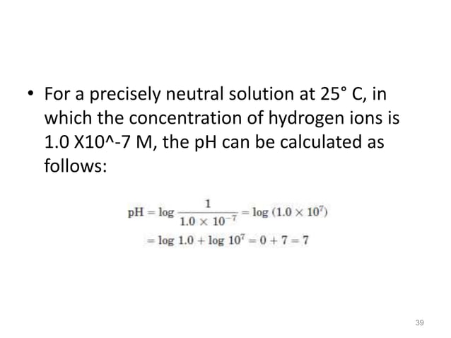 B.Sc. Biochem II BPI Unit 1 Water, pH and Buffer | PPTX