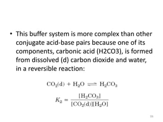 B.Sc. Biochem II BPI Unit 1 Water, pH and Buffer | PPTX