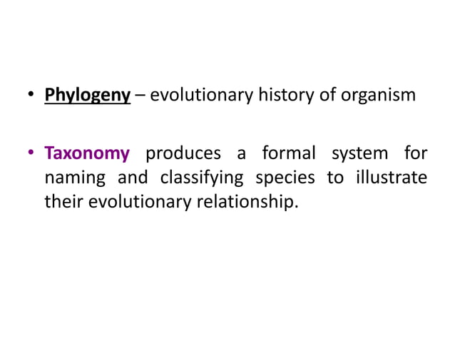 B.Sc. Biotech Biochem II BM Unit-1.2 Taxonomy and Classification | PPTX