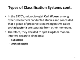 B.Sc. Biotech Biochem II BM Unit-1.2 Taxonomy and Classification | PPT