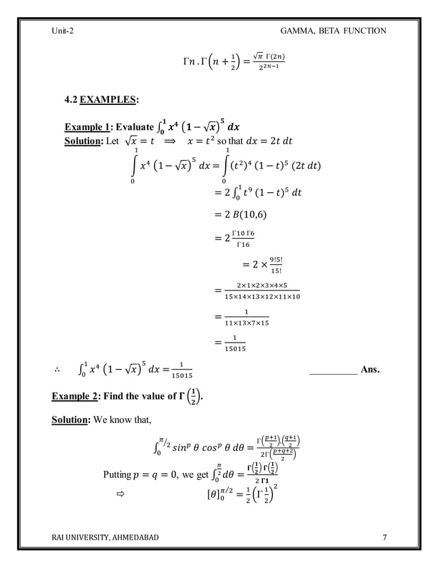 Btech_II_ engineering mathematics_unit2 | DOCX | Physics | Science