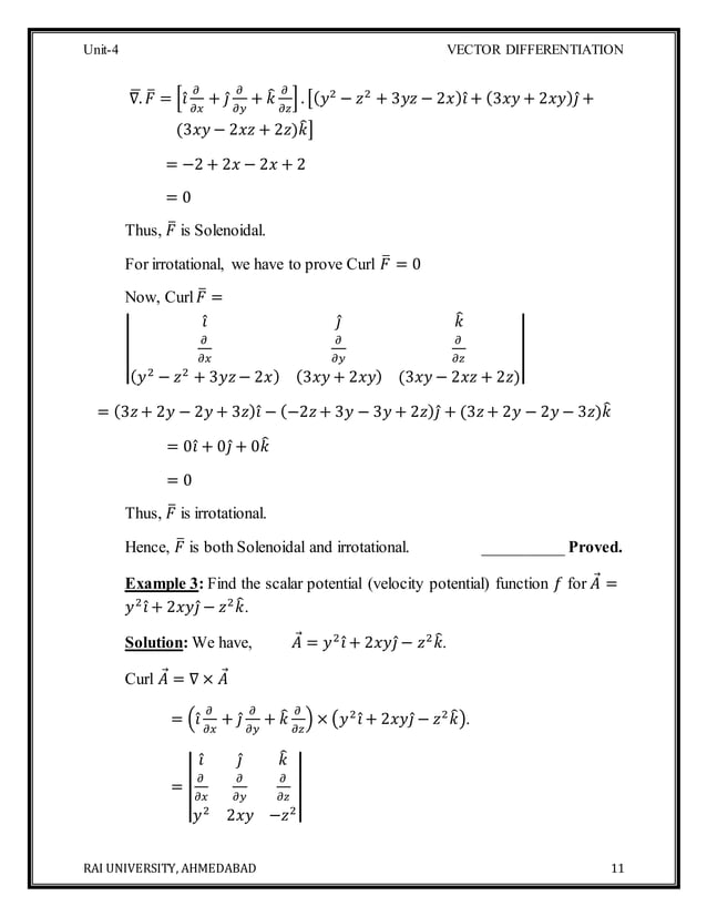 Btech_II_ engineering mathematics_unit4 | DOCX | Physics | Science