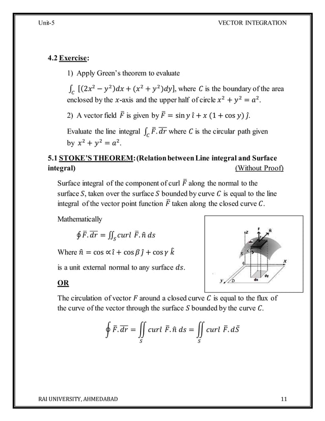 Btech_II_ engineering mathematics_unit5 | DOCX | Physics | Science