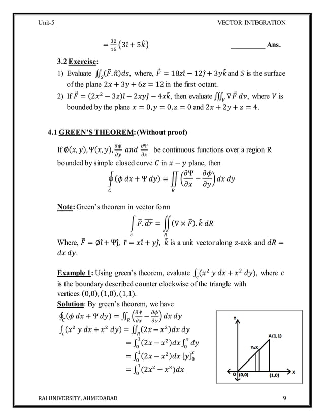 Btech_II_ engineering mathematics_unit5 | DOCX | Physics | Science