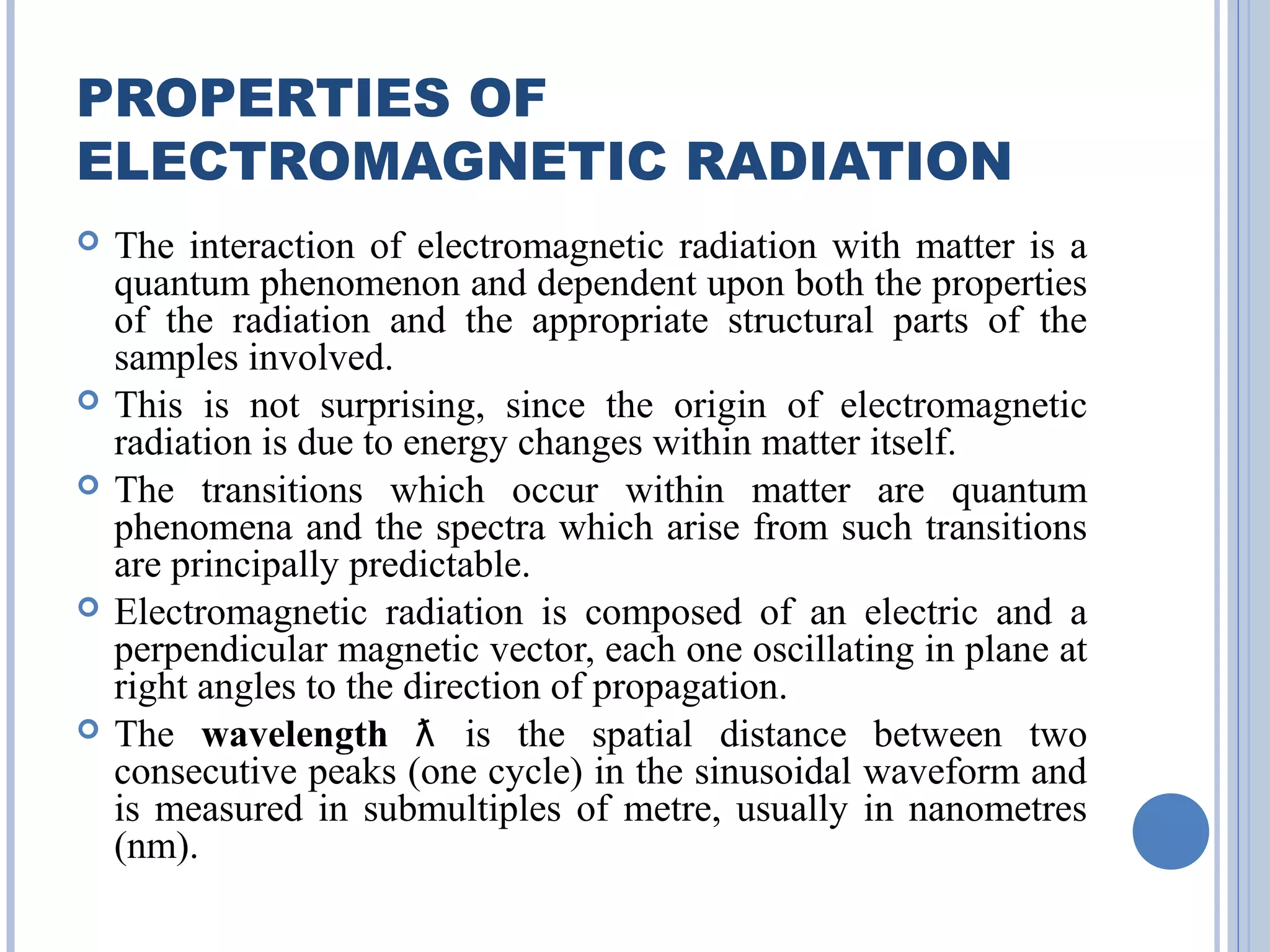 B.Sc Biotech II BAT Unit 1 Spectroscopy | PPT
