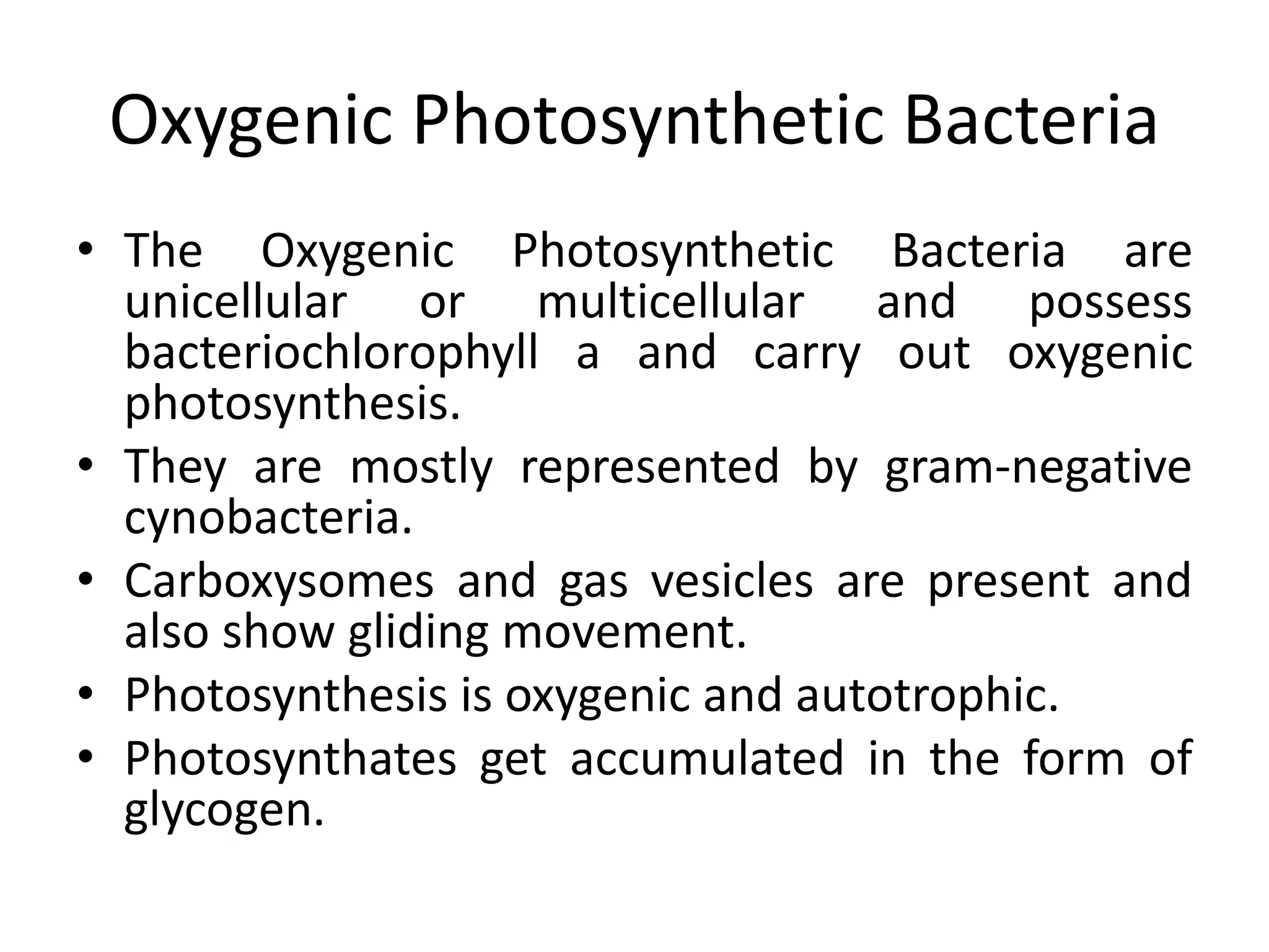 B.Sc Micro II Microbial physiology Unit 1 Bacterial Photosynthesis | PPTX