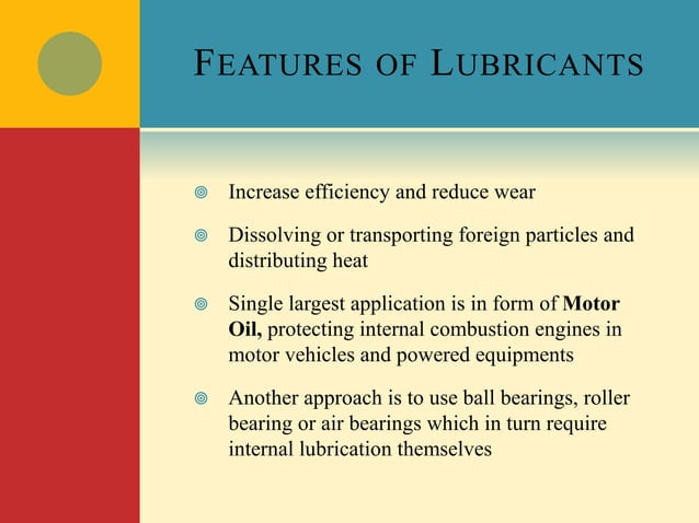 B.tech. ii engineering chemistry unit 3 A lubricants | PPTX | Chemistry ...