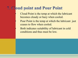B.tech. ii engineering chemistry unit 3 A lubricants | PPTX
