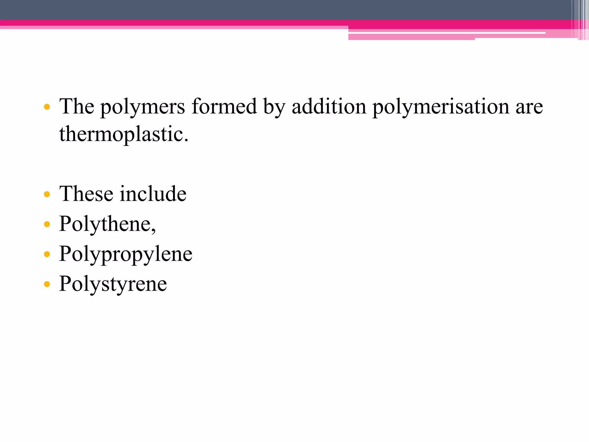 B.tech. ii engineering chemistry unit 3 C polymerisation | PPTX