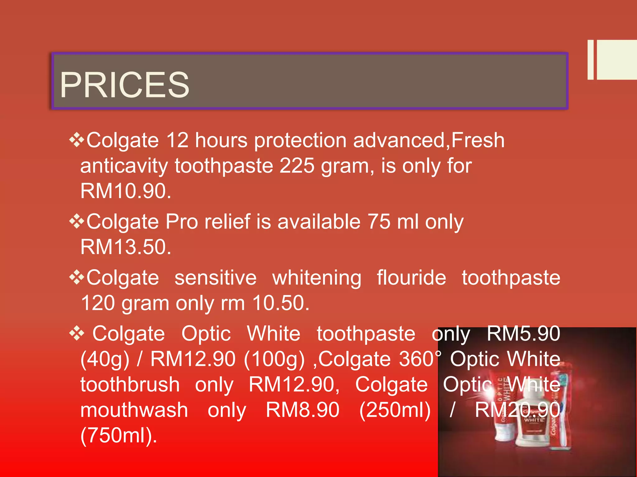 Colgate Company | PPTX