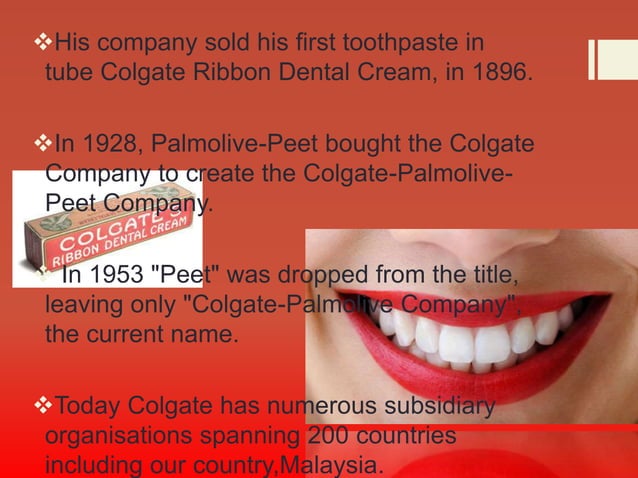 Colgate Company | PPT