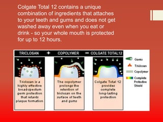 Colgate Company | PPTX | Dental Health | Diseases and Conditions