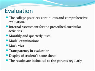 Manjappara BEd College | PPT