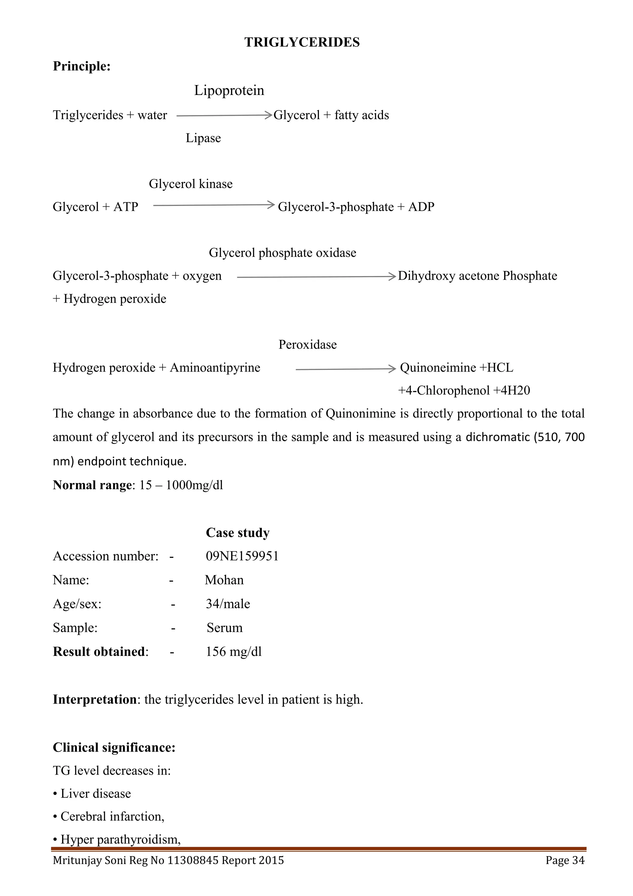 B.sc in medical lab sciene internship report(SRL) from mritunjay Soni | PDF