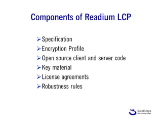 B.Rosenblatt presentation of LCP, epub summit | PDF | Desktop ...