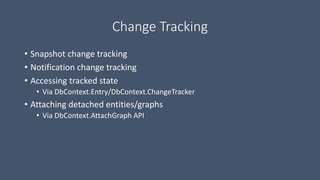 Entity Framework for Cross platform apps | PPT