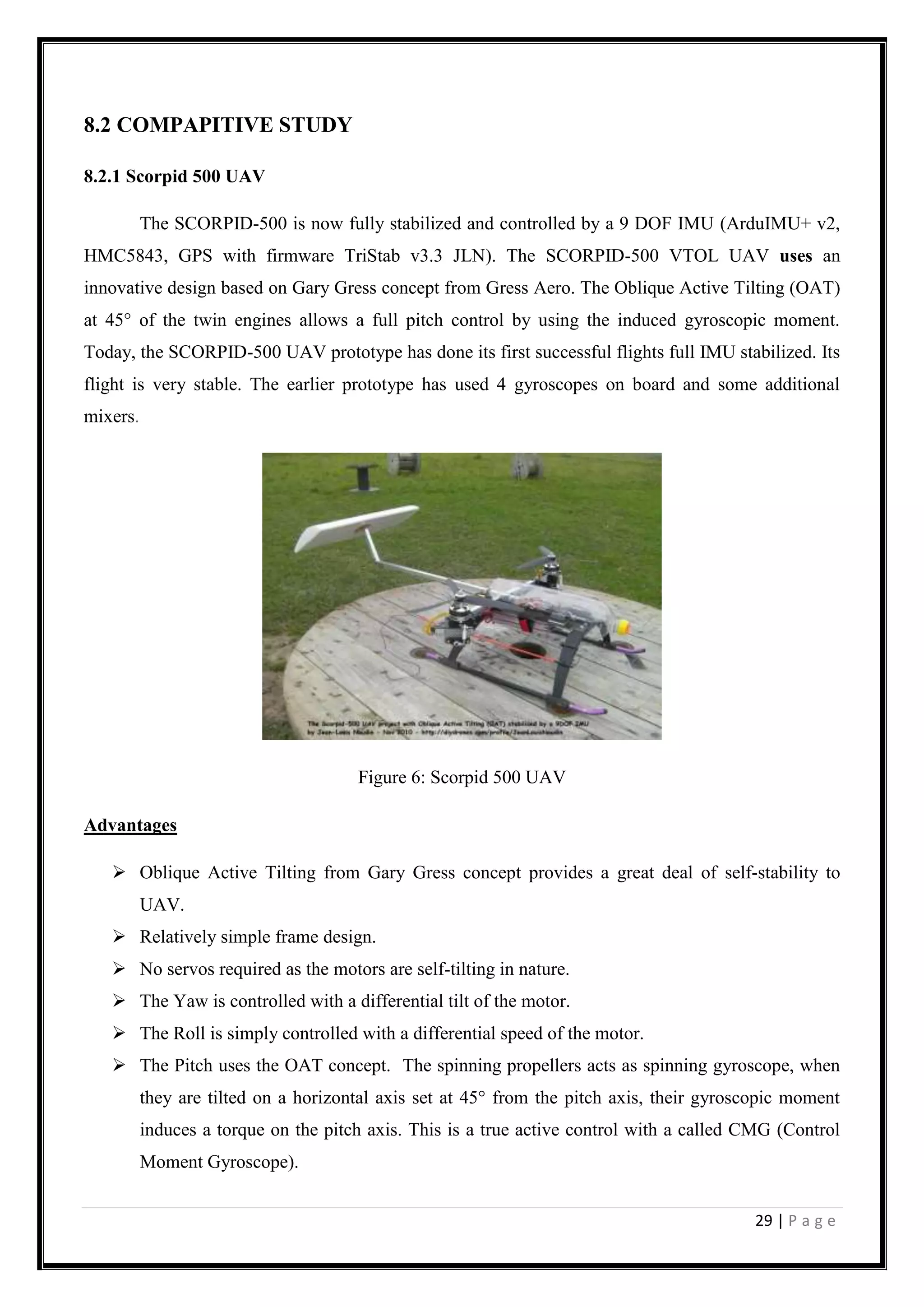 Design, Fabrication and Modification of Small VTOL UAV | PDF