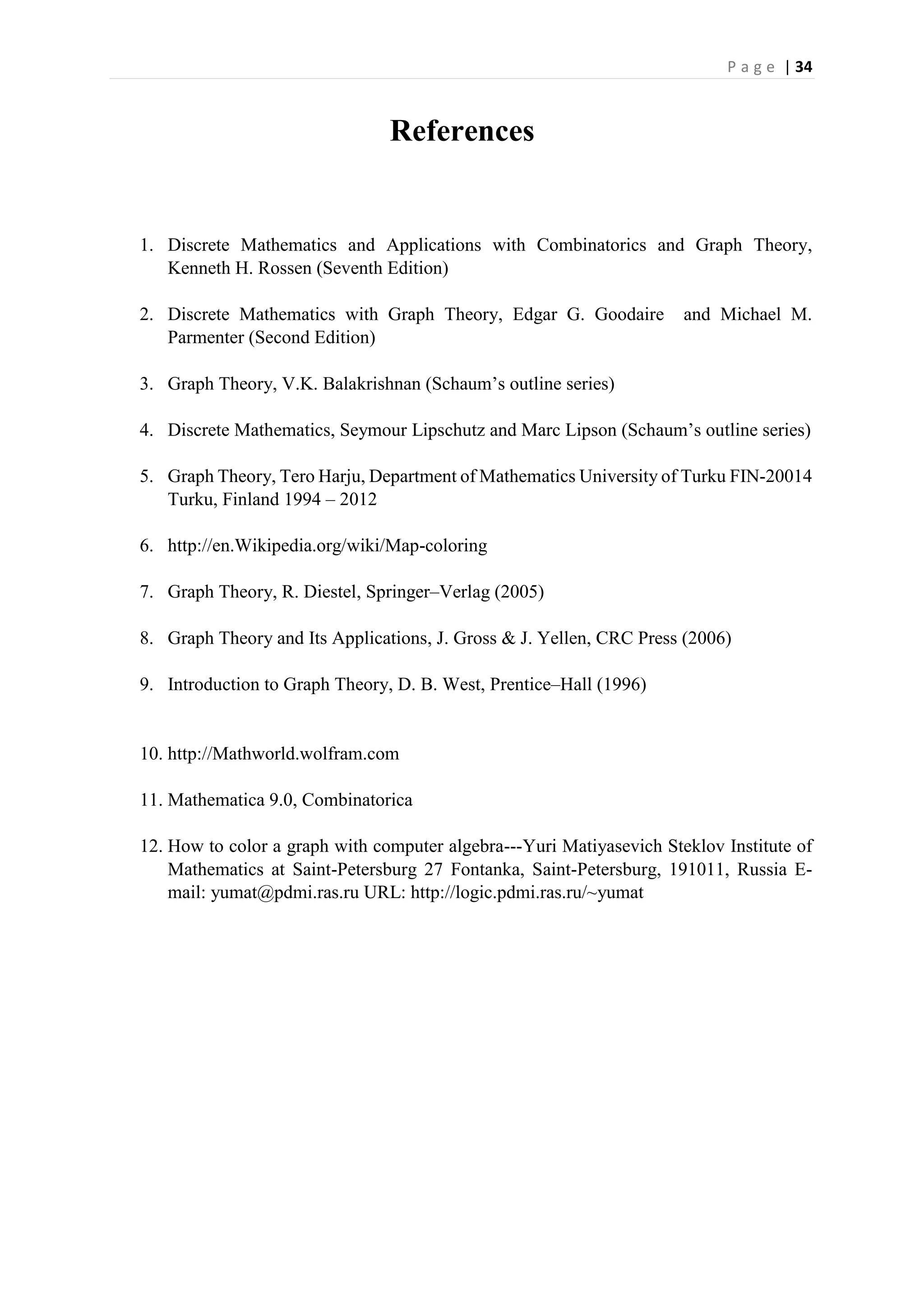 Map Coloring and Some of Its Applications | PDF