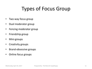 qualitative methods of data collection | PPTX