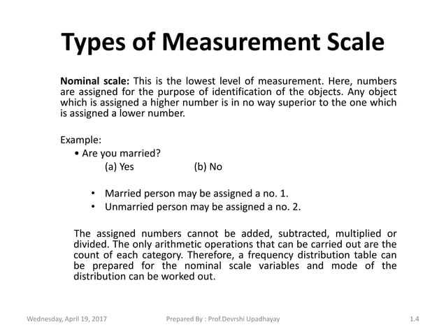 attitude measurement and scaling | PPTX