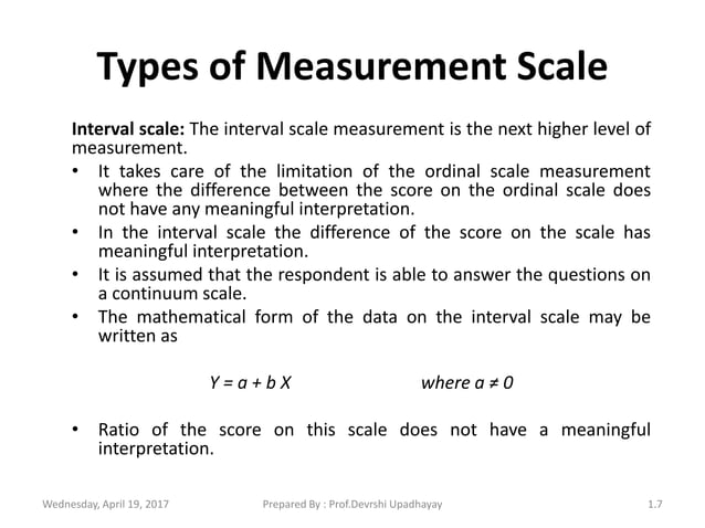 attitude measurement and scaling | PPTX