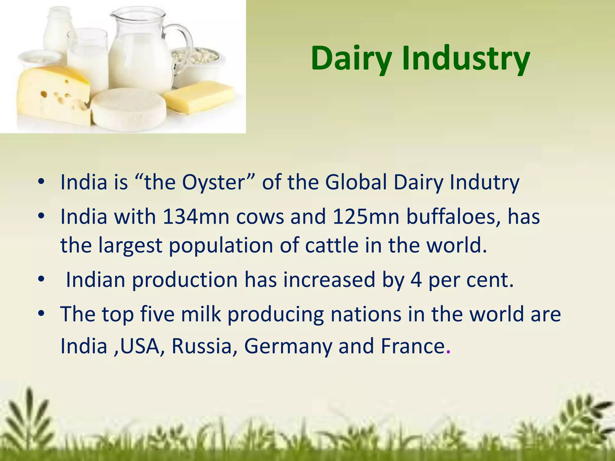 Agro based industries scenario and their future in India | PPTX