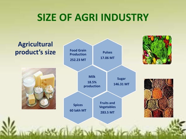 Agro based industries scenario and their future in India | PPTX